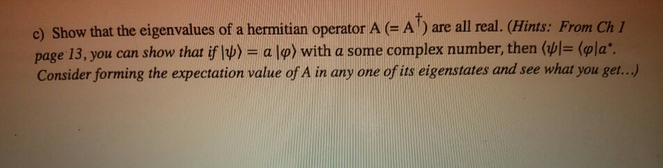 Solved 3. Properties of Operators Let's prove some general | Chegg.com