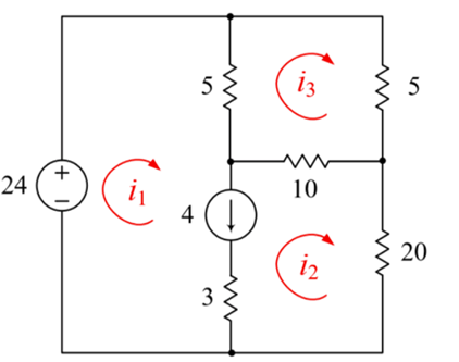 Solved Indicate and write mesh equations to solve the | Chegg.com