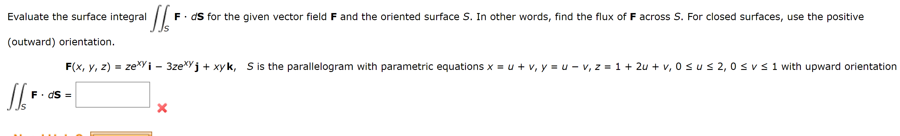 Solved Evaluate the surface integral \\( \\iint_{S} | Chegg.com
