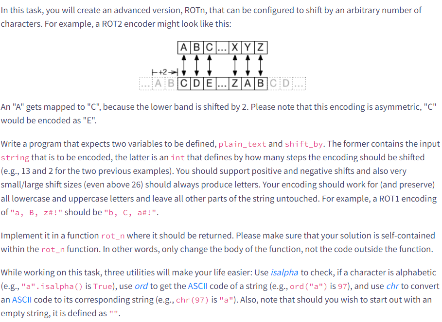 Solved Use python to write the following code : notice the | Chegg.com