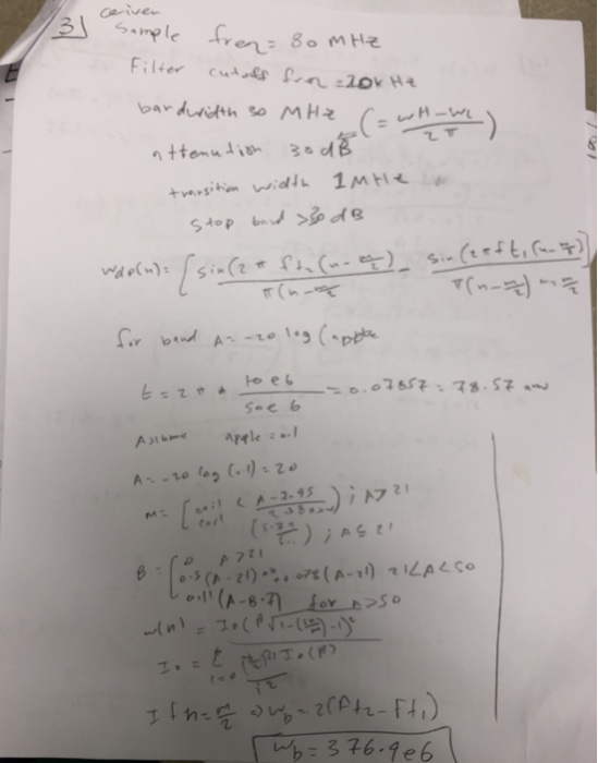 1. Using the windowing functions discussed in class, | Chegg.com