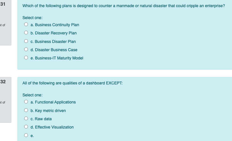 Solved 31 Which of the following plans is designed to | Chegg.com