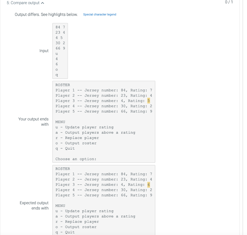 Solved In C Please 6.29 LAB*: Program: Soccer team | Chegg.com