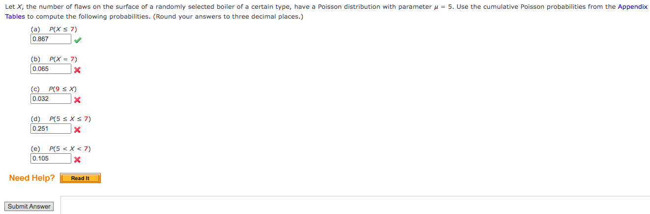 Solved Let X, the number of flaws on the surface of a | Chegg.com