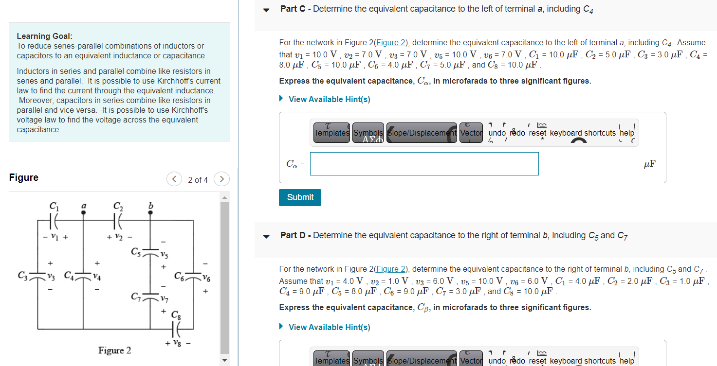 Solved Learning Goal: To reduce series-parallel combinations | Chegg.com