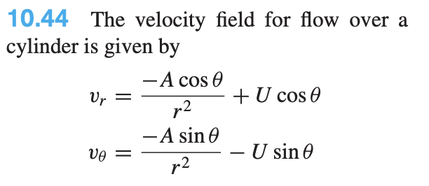 Solved 10.53 Determine whether the flow given in Problem | Chegg.com
