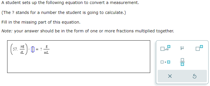 Needs to be answered in this form, with conversions: | Chegg.com