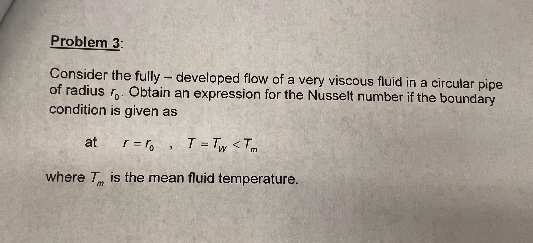 Solved Consider the fully - developed flow of a very viscous | Chegg.com