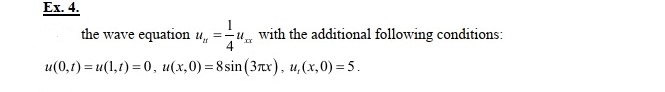 Solved a) Please show how it (the wave equation) is obtained | Chegg.com