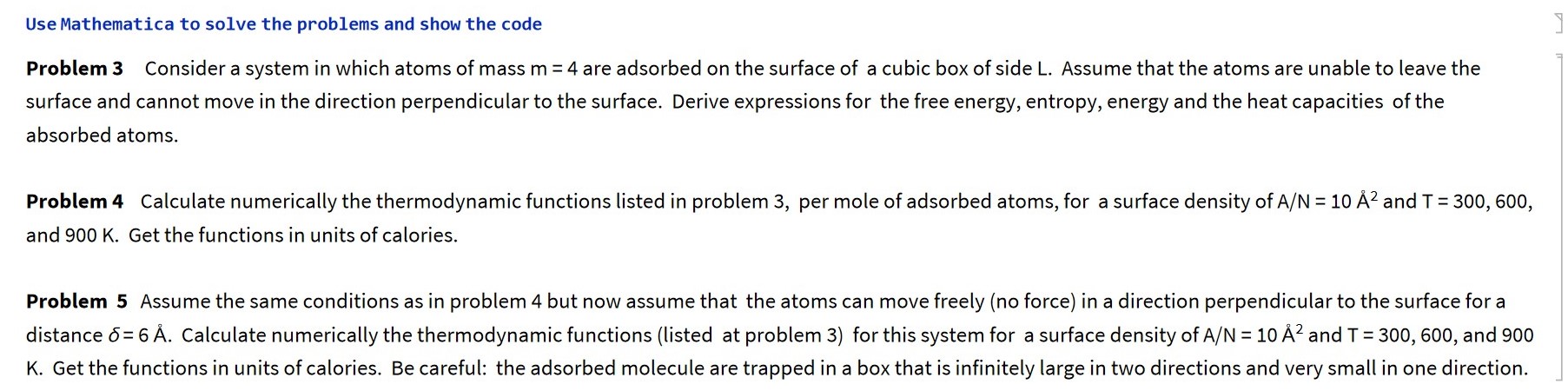 Solved Use Mathematica to solve the problems and show the | Chegg.com