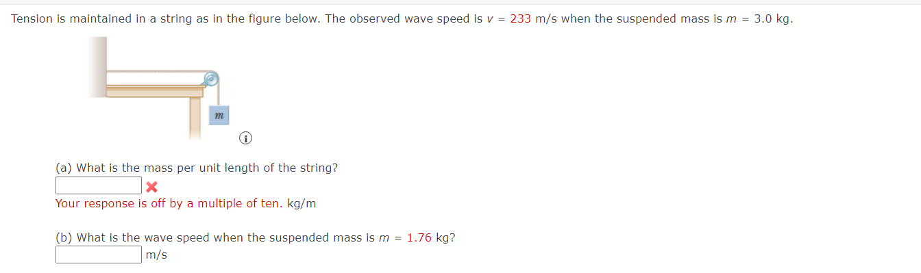 Solved Tension is maintained in a string as in the figure | Chegg.com Solved Tension is maintained in a string as in the figure | Chegg.com