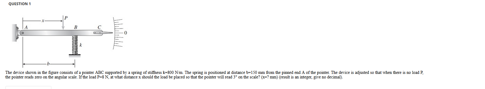 Solved QUESTION 1 -LP Io The device shown in the figure | Chegg.com