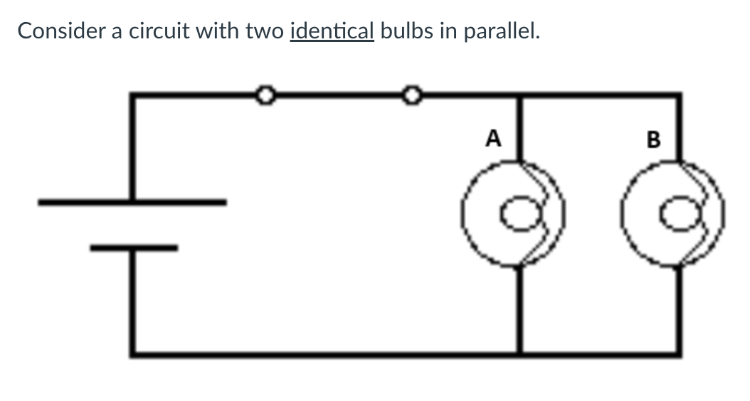 Solved Consider a circuit with two identical bulbs in | Chegg.com