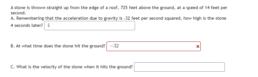 Solved = A particle is moving with acceleration a(t) = 24t + | Chegg.com