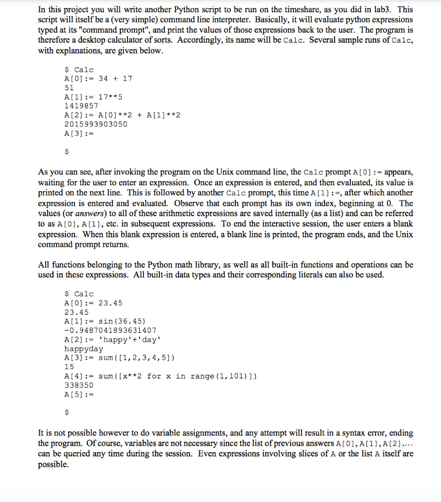 Solved This script will itself be a (very simple) command | Chegg.com
