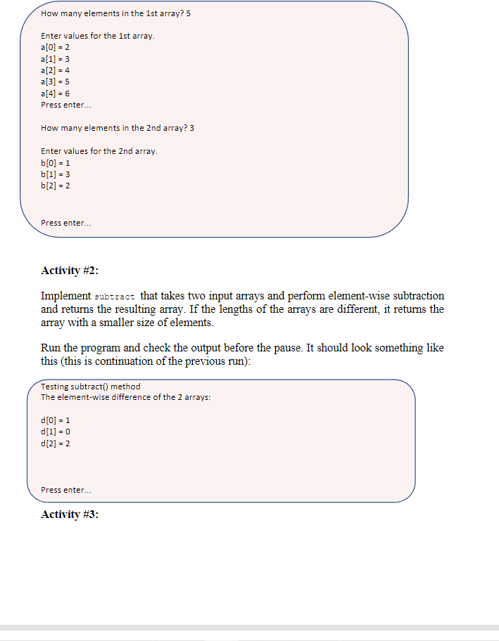 Solved Array Operation Code Public Class Arrayoperations 3066
