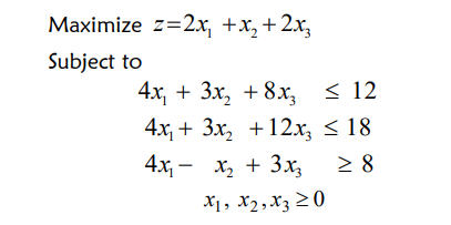 Solved Solve the following Linear Programming using the | Chegg.com