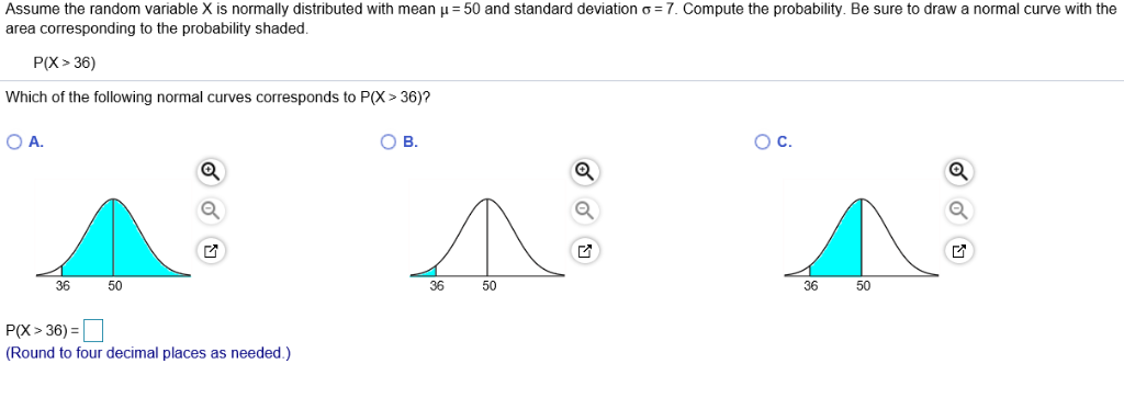 Solved Assume the random variable X is normally distributed | Chegg.com