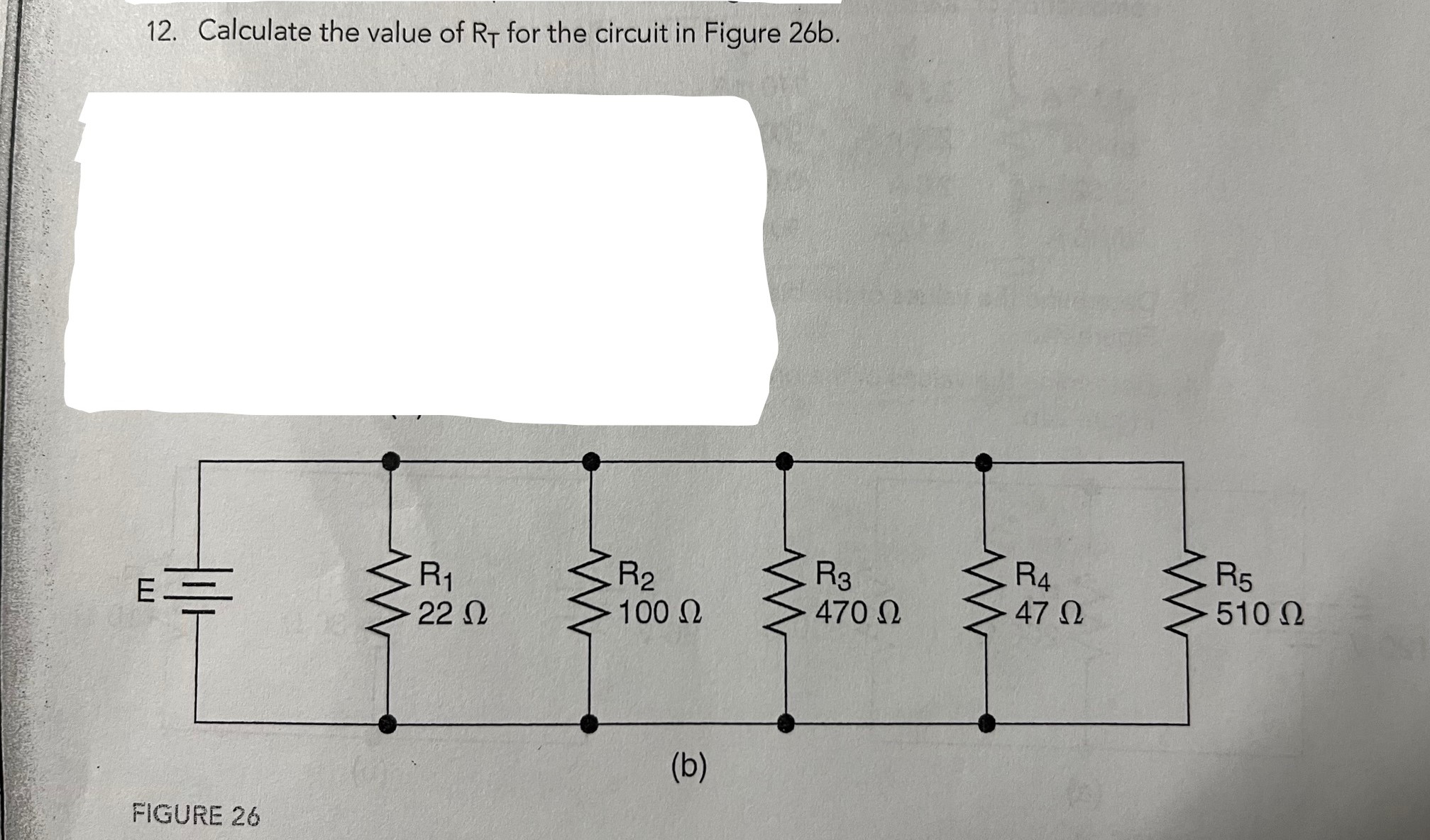 Solved 12. Calculate the value of RT for the circuit in | Chegg.com