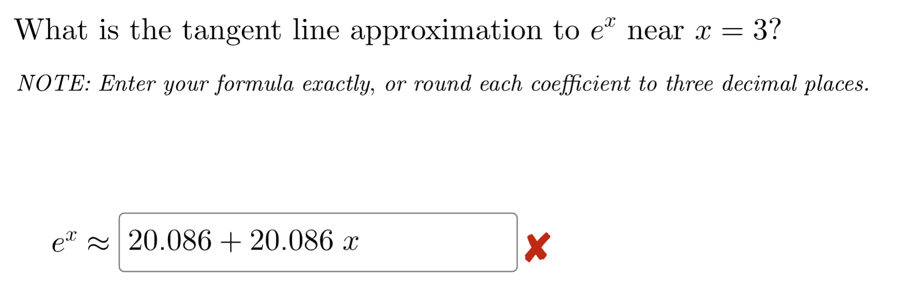 Solved Find the tangent line approximation for sqrt(10+x) | Chegg.com