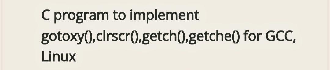Solved C program to implement | Chegg.com