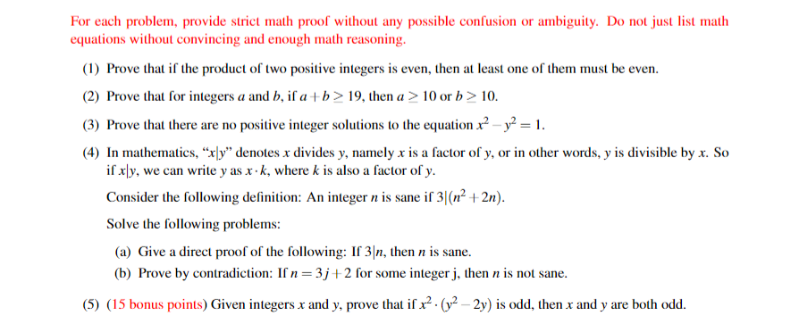 Solved Please use discrete mathematics to solve and explain | Chegg.com