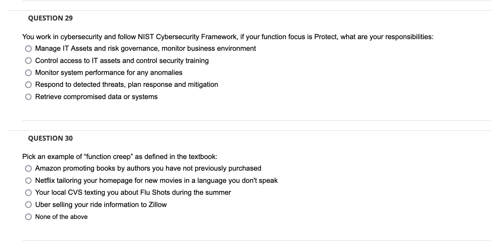 Solved You work in cybersecurity and follow NIST | Chegg.com