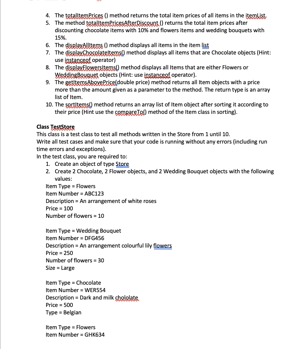 Solved Problem 2:A store is selling two types of items, | Chegg.com