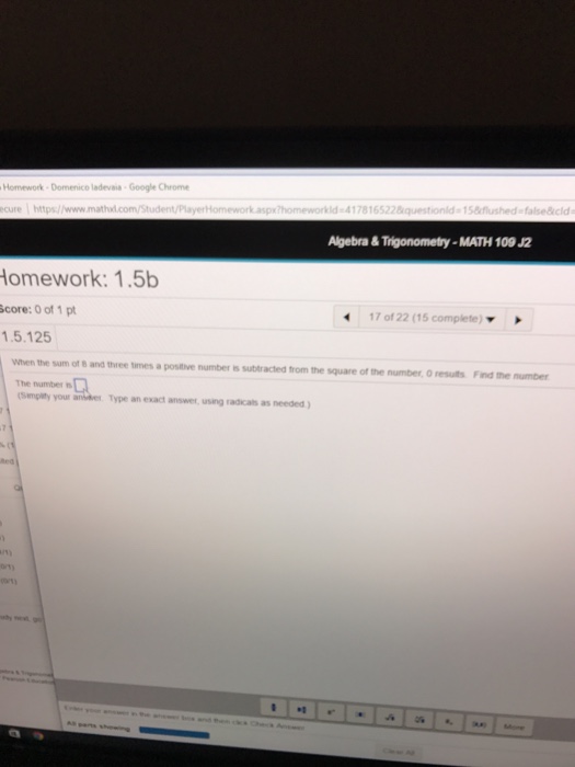 Solved When The Sum Of N And Three Times A Positive Number