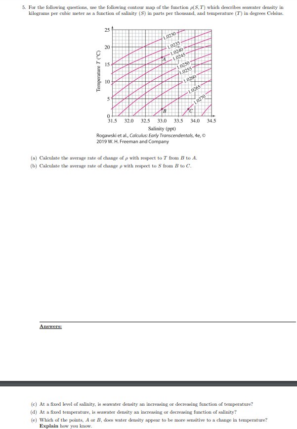Solved 5. For the following questions, use the following | Chegg.com