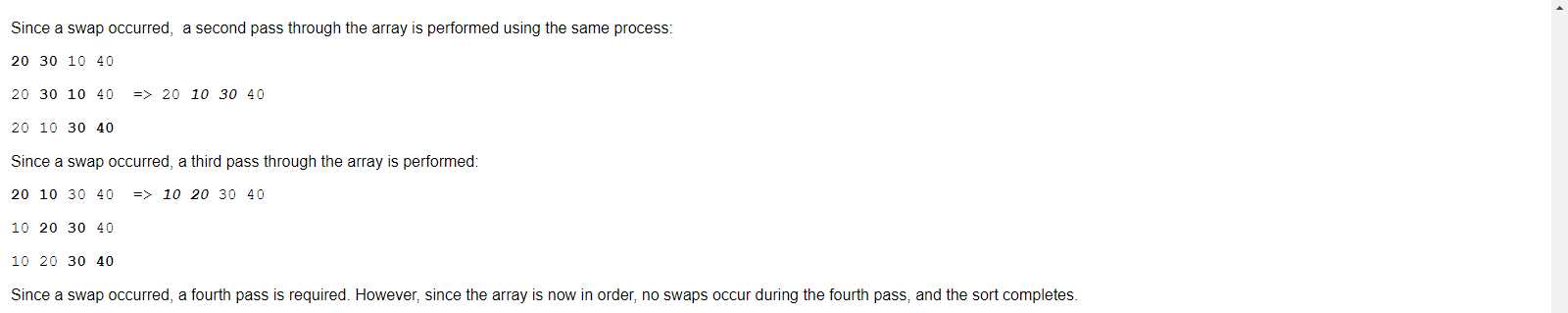 Solved Write a class named ArraySort that has no instance | Chegg.com