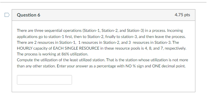Solved Question 6 4.75 pts There are three sequential | Chegg.com