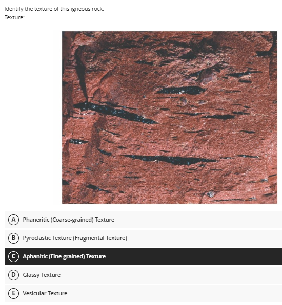 Solved I am unsure if its a Pyroclastic or Aphanitic. Please | Chegg.com
