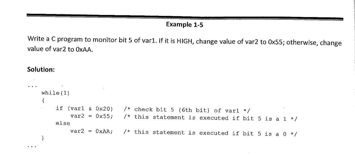 Solved - For Example 1-3, the code that displays all temp | Chegg.com