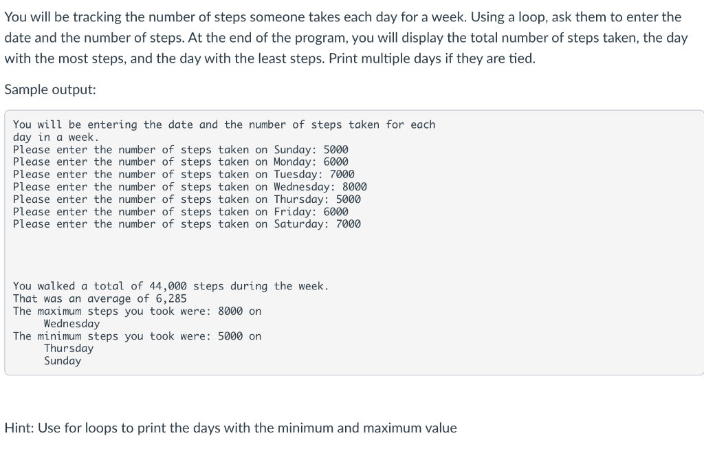 Solved USING Python! Lesson Objectives: Create | Chegg.com