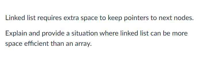 Solved I only got partial mark for explaining | Chegg.com