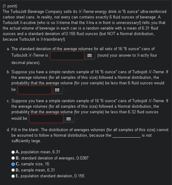 Solved The TurboJolt Beverage Company sells its X-Treme | Chegg.com