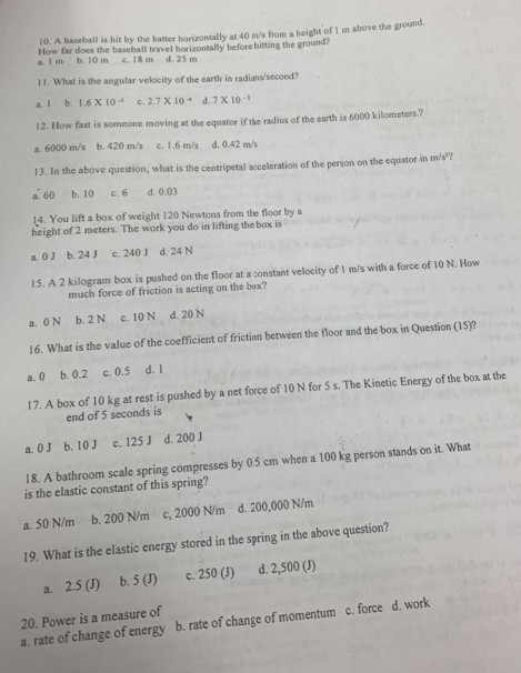 Solved 21. What is the power, in Watts, supplied by a | Chegg.com