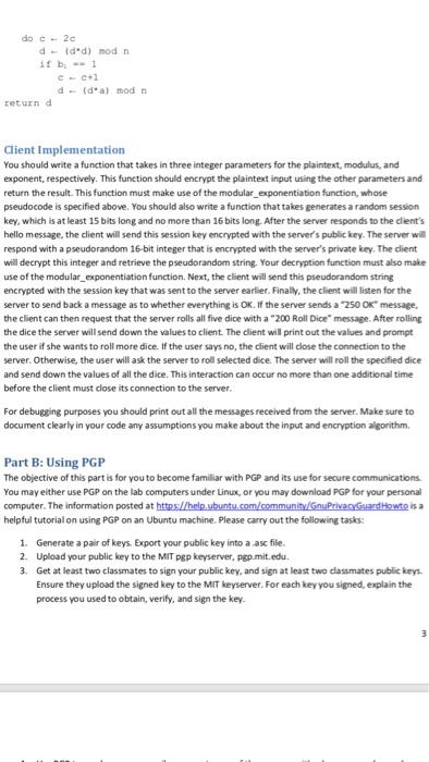 Implementation Of Cryptographic Algorithms Assigned