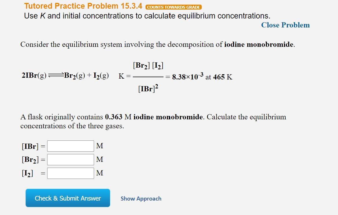 Solved Tutored Practice Problem 15.3.4 COUNTS TOWARDS GRADE | Chegg.com
