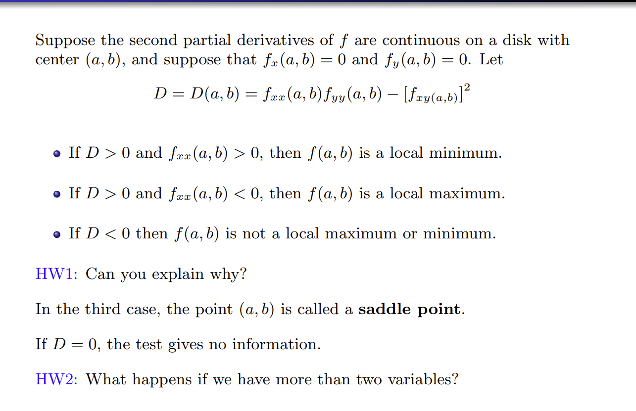 Solved Suppose the second partial derivatives of f are | Chegg.com