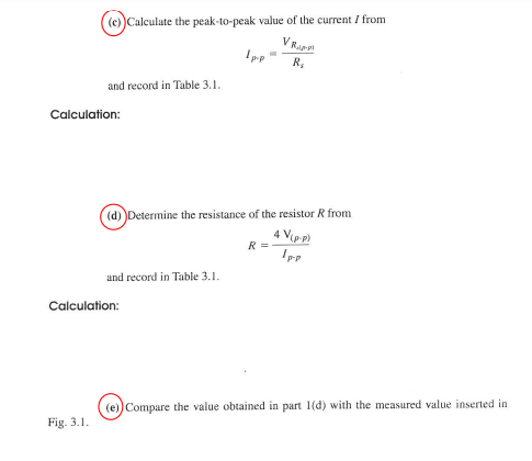 Solved Resistance (a) Construct the circuit of Fig. 3. I. | Chegg.com