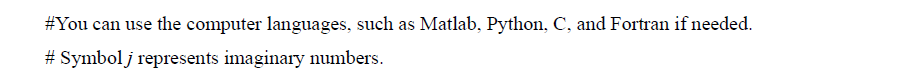 Solved \#You can use the computer languages, such as Matlab, | Chegg.com