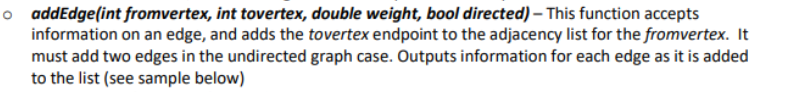 Solved #ifndef GRAPH_H #define GRAPH_H #include #include | Chegg.com