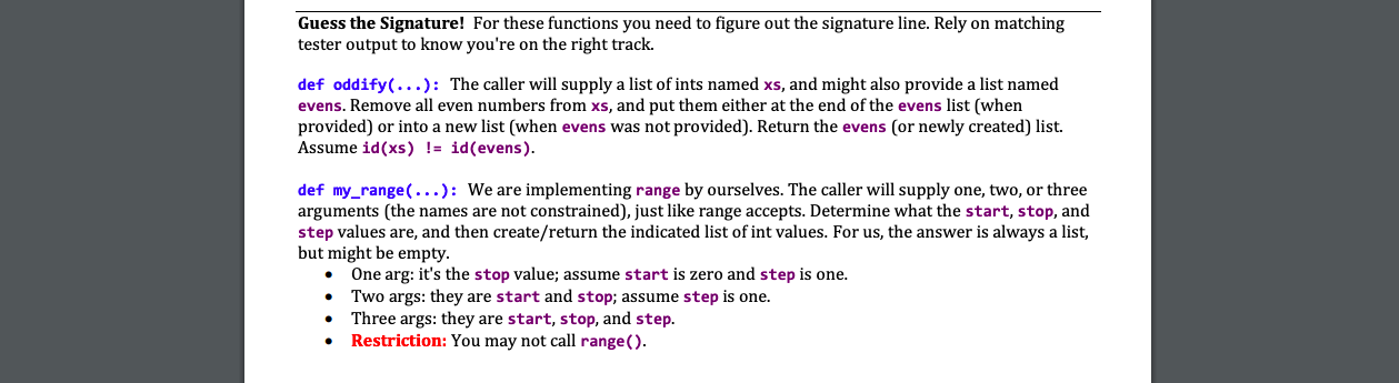 Solved Programming with Helper Functions These four | Chegg.com