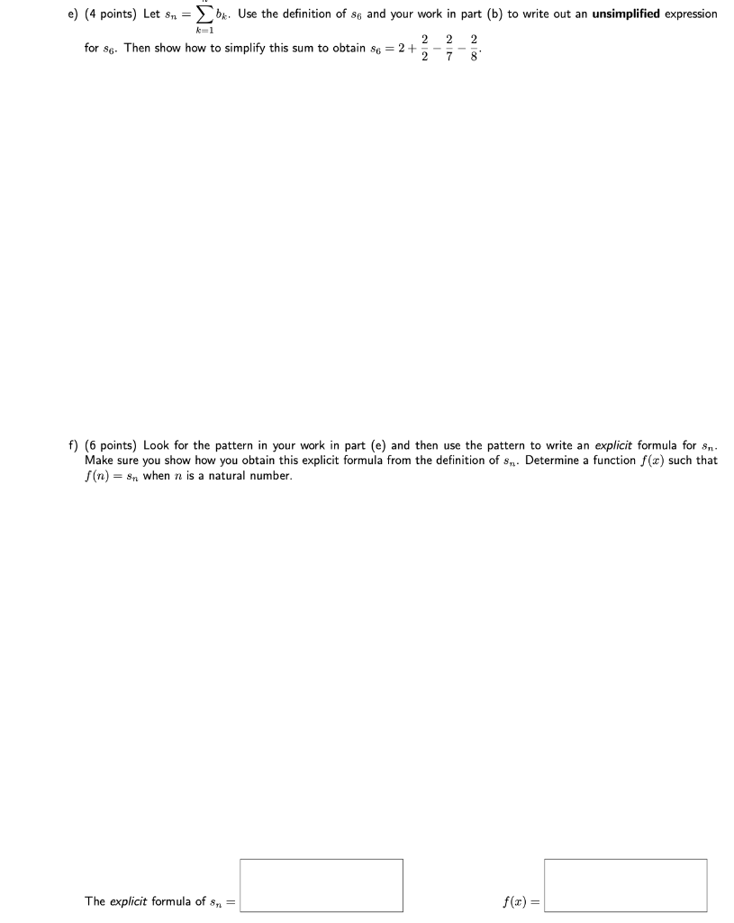 Solved 7) Complete the following parts to explore and better | Chegg.com