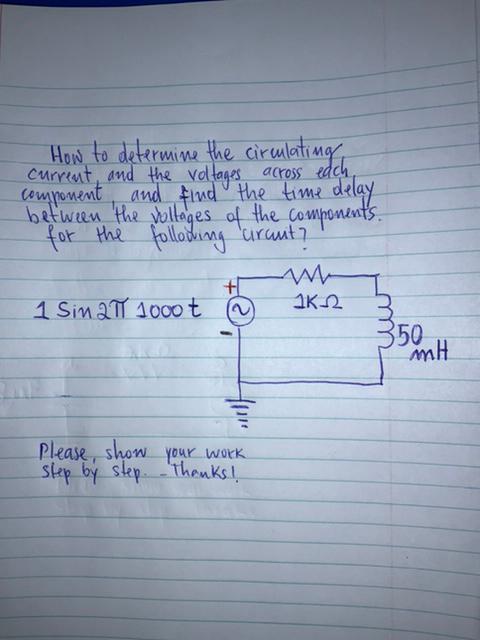 Solved How To Determine The Circulating Current And The
