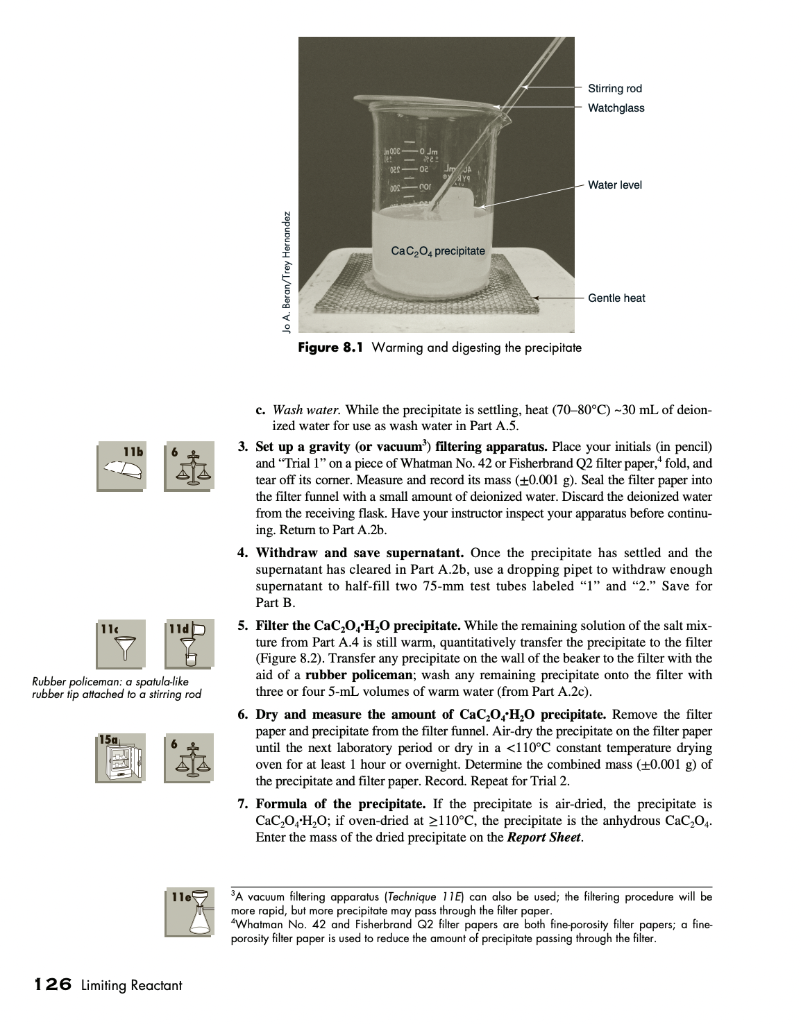 Solved Experiment 8 Limiting Reactant Scimat/Science Source | Chegg.com