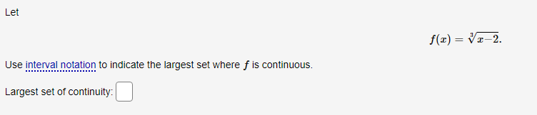 Solved Let T- f(3) = 7 (2 – 2)(x+4) Use interval notation to | Chegg.com