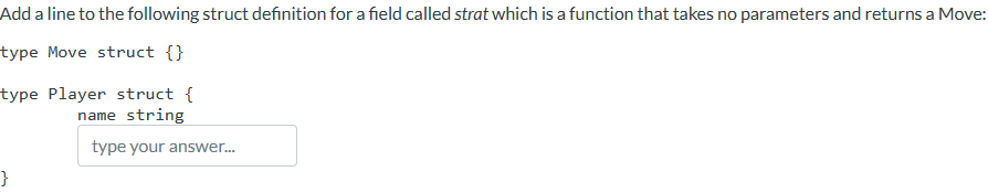 Solved Add a line to the following struct definition for a | Chegg.com